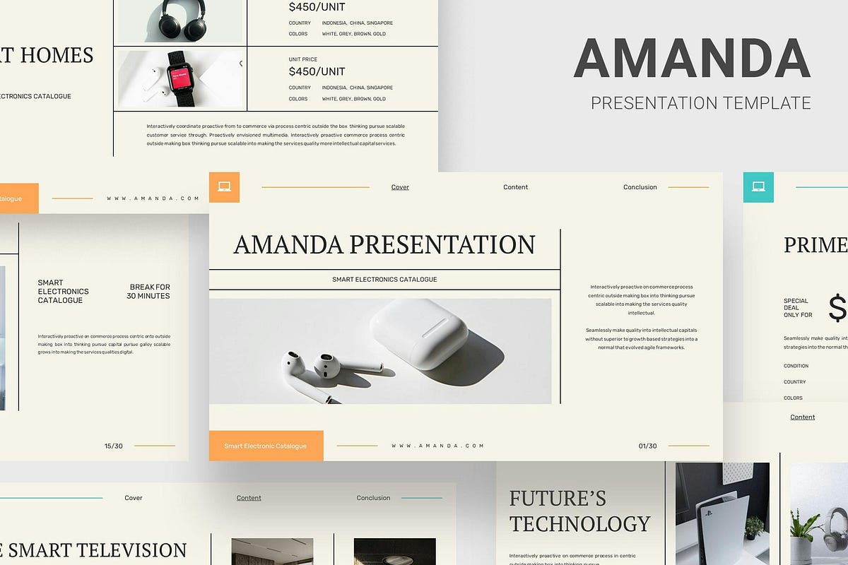 Amanda — Smart Electronics Catalogue Powerpoint | by Photonpathfinder | Jul, 2024 | Medium