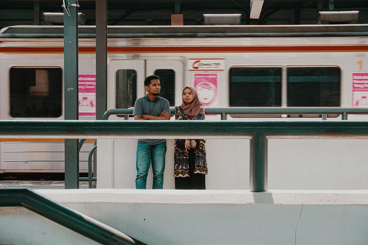 Between Two Train Platforms. They met at a railway station where… | by ...
