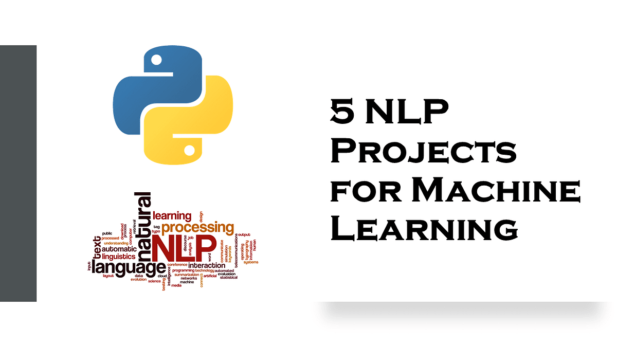 5 NLP Projects for Machine Learning | by Aman Kharwal | DataDrivenInvestor