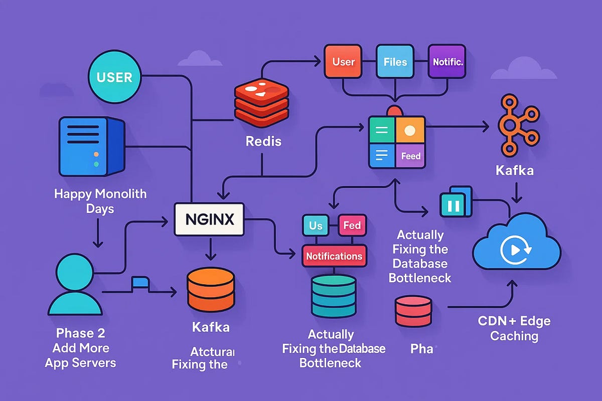 How We Accidentally Scaled to Millions: The Architecture Playbook I Wish Someone Handled Me | by ...