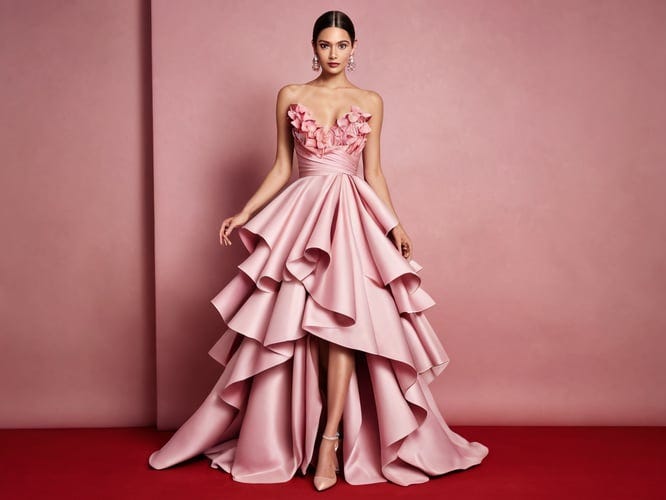 Ruffles Pink Dresses | by Eddy Rowland | Apr, 2024 | Medium