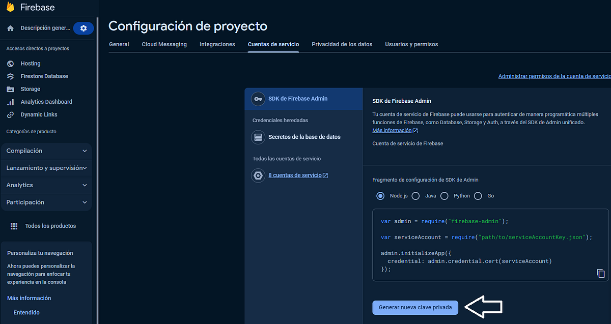 Cómo Subir Imágenes a Firebase Storage con Node.js | by Felix Lamadrid | Medium
