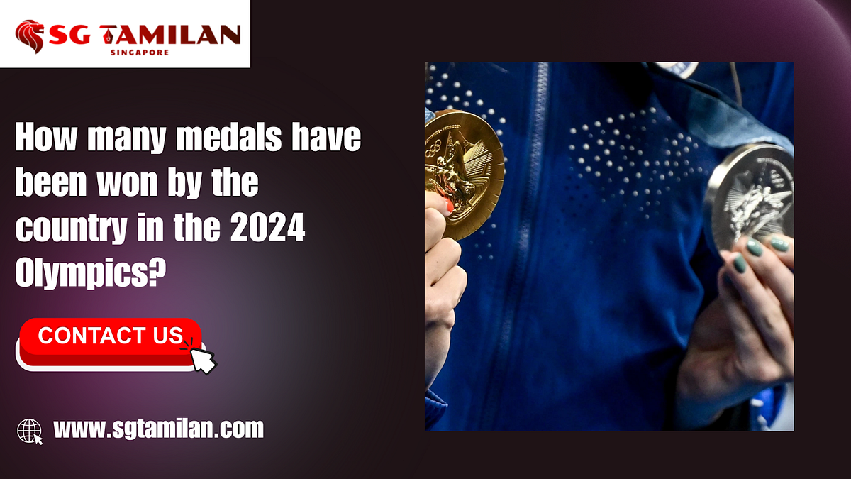 How many medals have been won by the country in the 2024 Olympics? | by ...