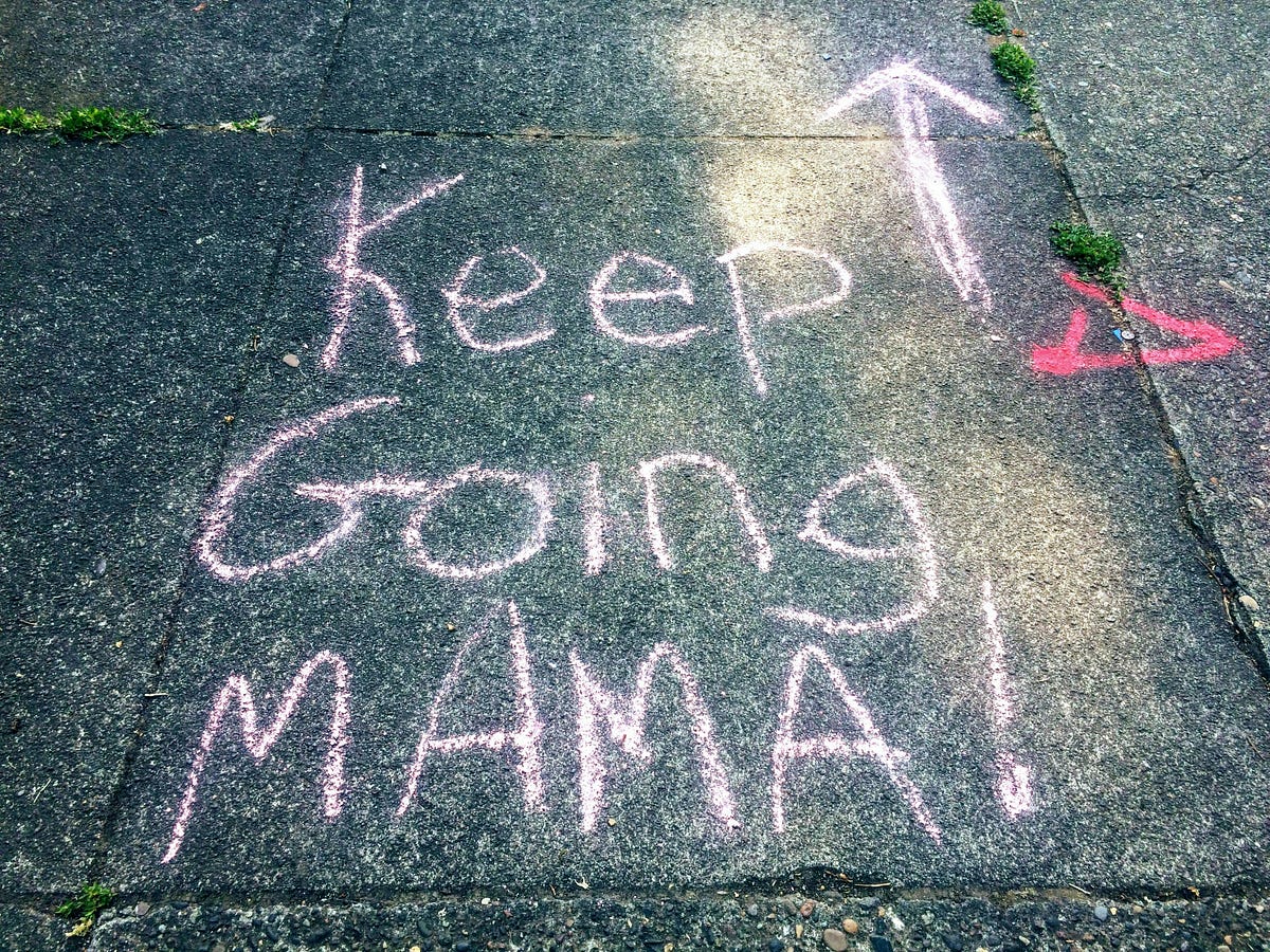 KEEP GOING!. God is cheering for you. Keep going! | by The Believer's ...
