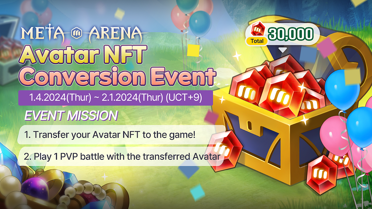 [Event] META ARENA NFT Conversion Event! | by METAARENA | Jan, 2024 ...