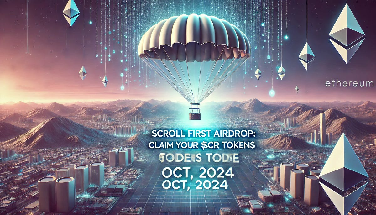 Scroll First Airdrop: Claim Your $SCR Tokens Guide (Oct, 2024) | by ...