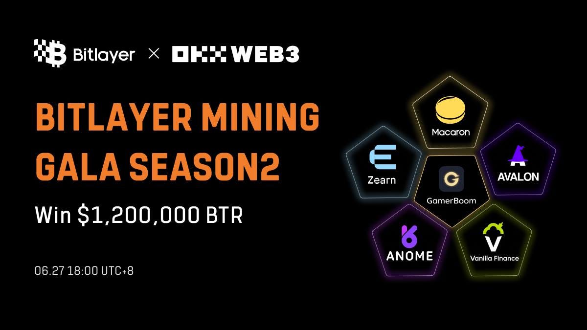 Join Bitlayer Mining Gala S2 on OKX Web3 Cryptopedia: Win over $1.2M Rewards | by Bitlayer | Medium