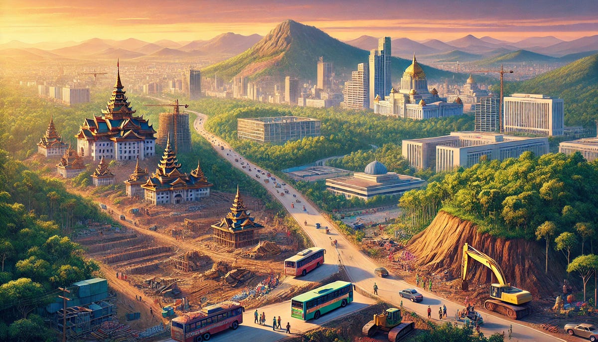 Nay Pyi Daw, the birth of a capital. | by Nyein Chan Ko Ko | Medium