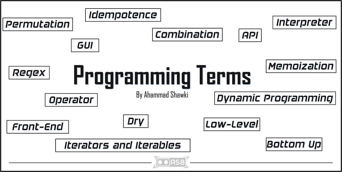 Programming Terms For Developers. Every programmer have to work in a ...