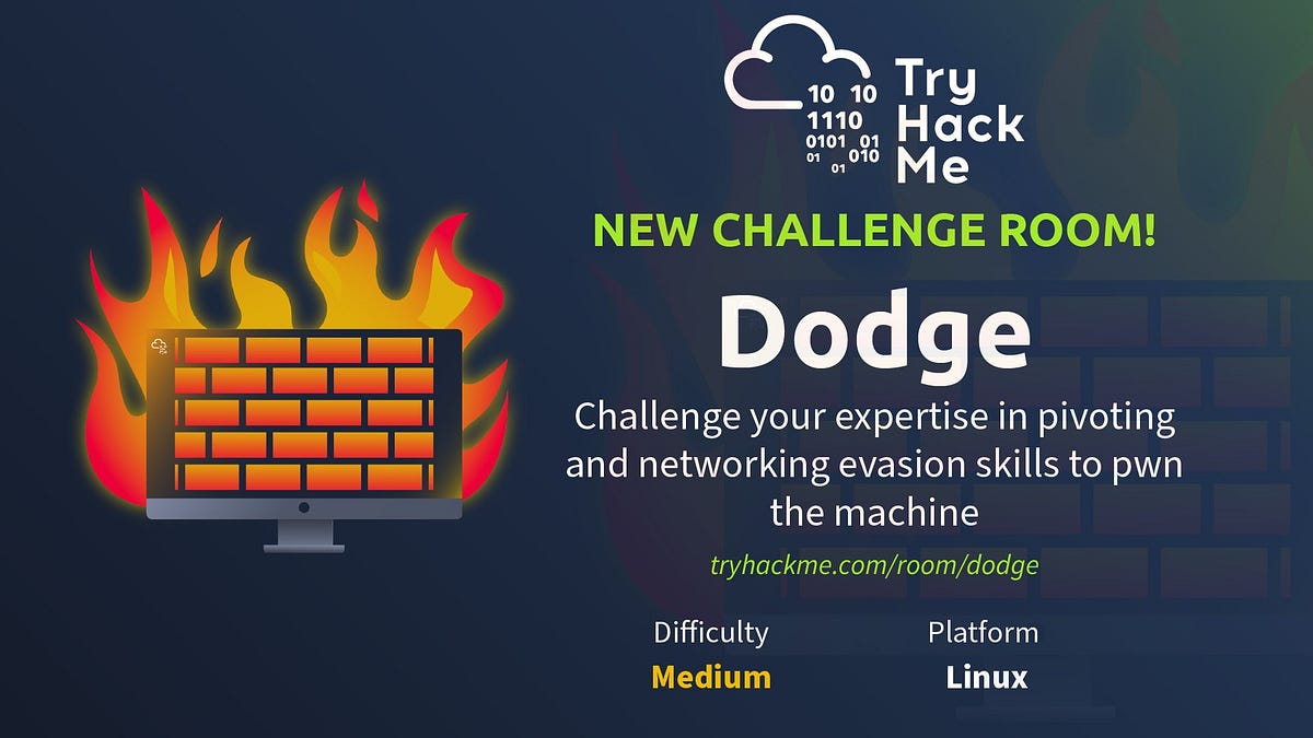 TryHackMe Dodge Write-Up. This Room Focuses On Firewall/Network… | by Joseph Alan | System Weakness