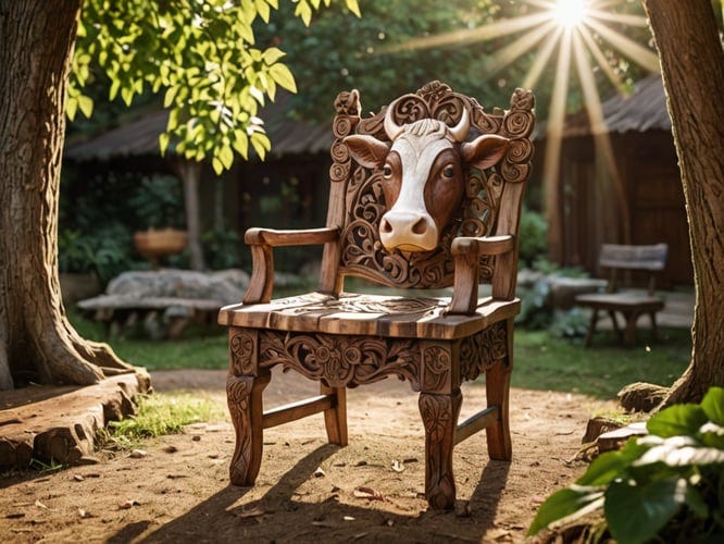 Cow Chairs | by Sabrina Marshall | Jun, 2024 | Medium