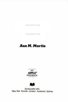 Top 10 Ann M Martin Books | by Anthony Stephens | Jul, 2024 | Medium