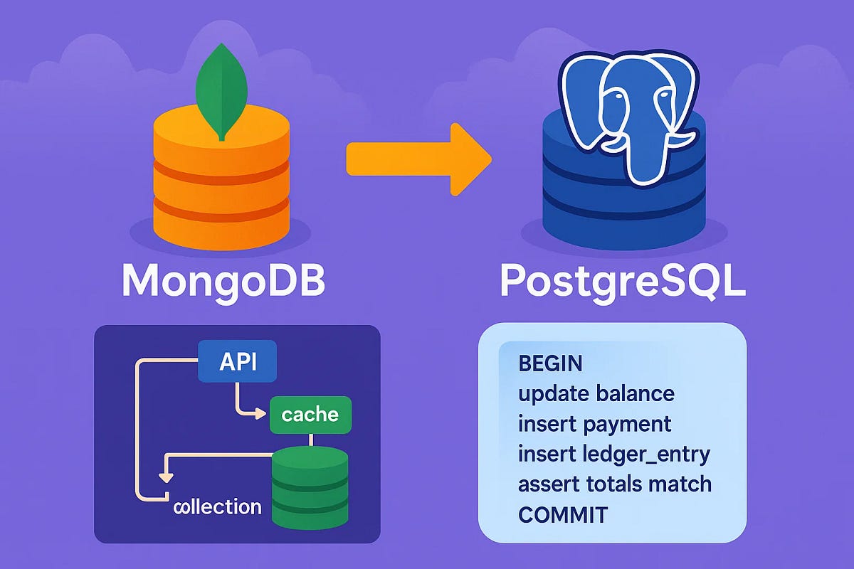 I Quit MongoDB and Switched to PostgreSQL: This Is the Database Debt I Paid Off | by Thread ...