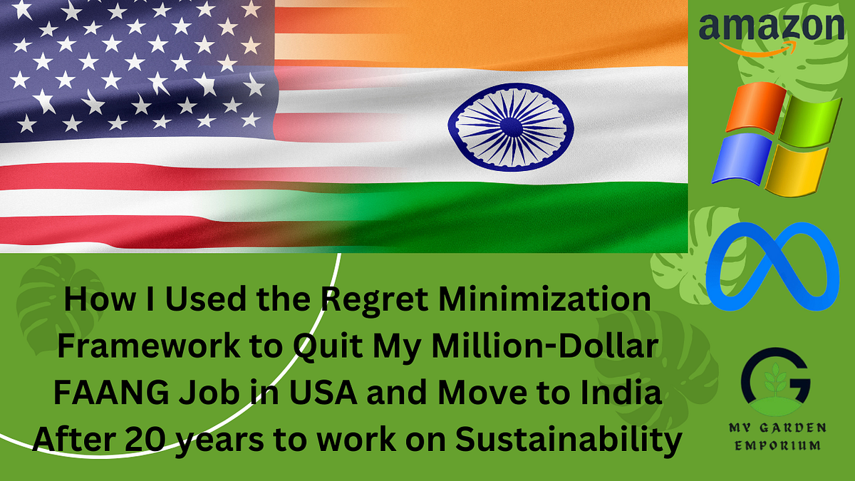 How I Used the Regret Minimization Framework to Quit My Million-Dollar ...