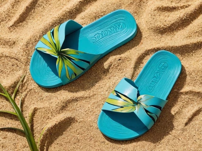 Flat Slide Sandals By Clara Hernandez Medium