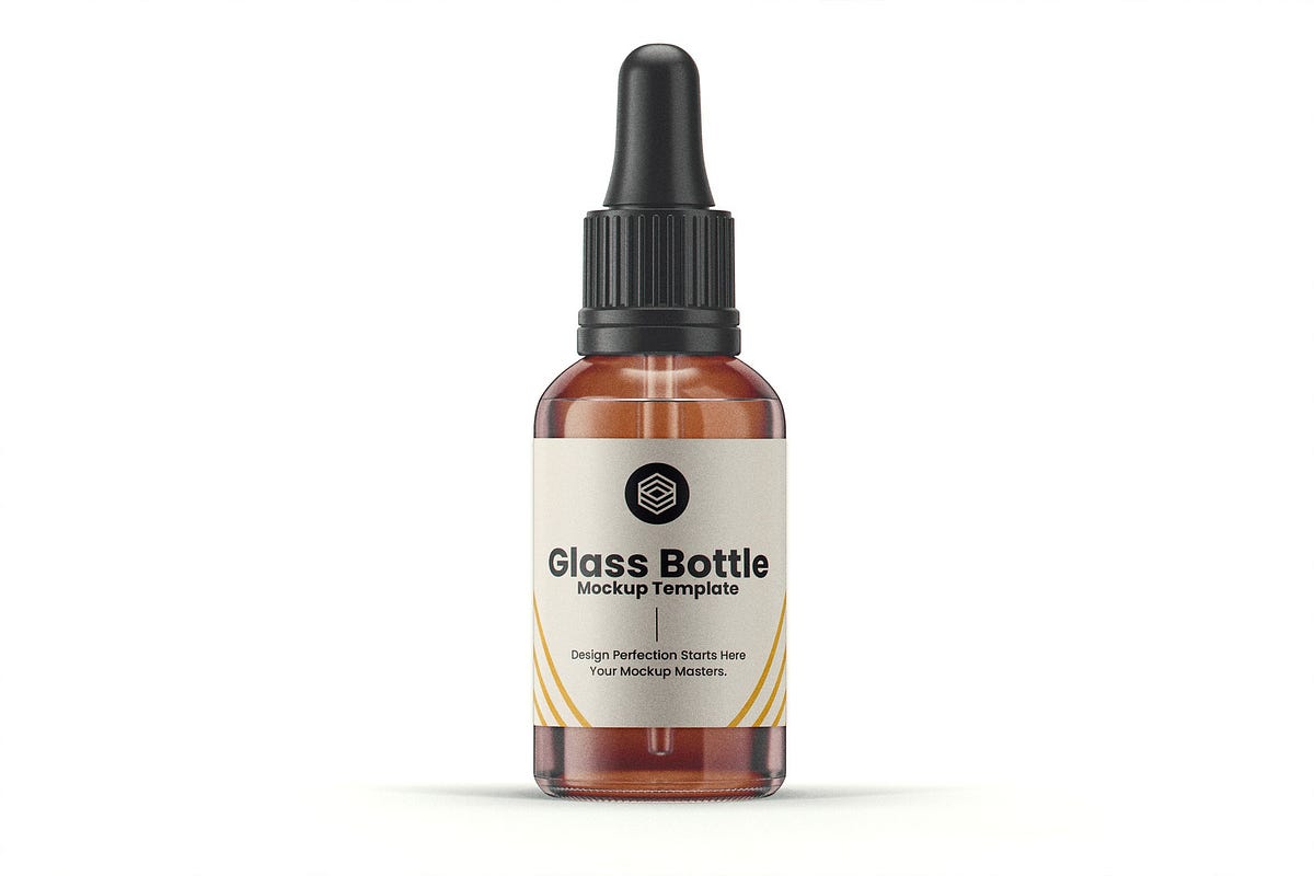 Glass Dropper Bottle Mockup | by Photonpulse | Sep, 2024 | Medium