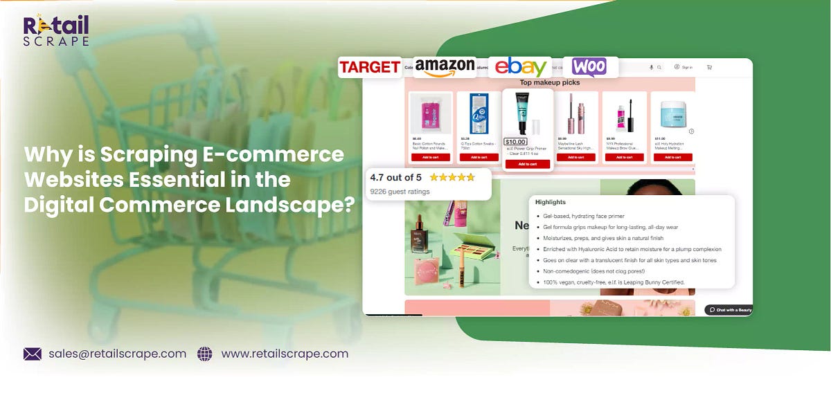 Why is Scraping E-commerce Websites Essential in the Digital Commerce ...