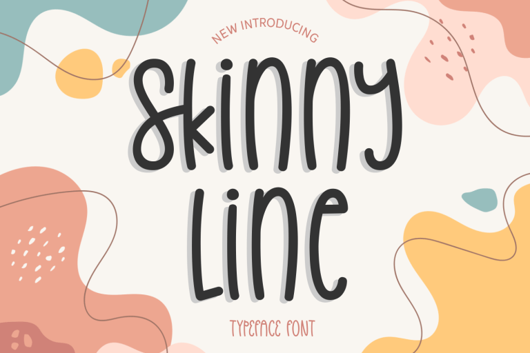 Skinny Line Font Free Download - audrey97 - Medium