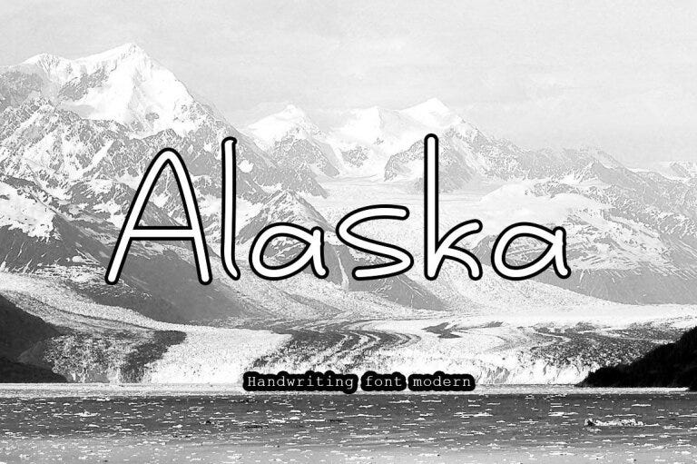 Alaska Font Free Download - Kaitooon - Medium