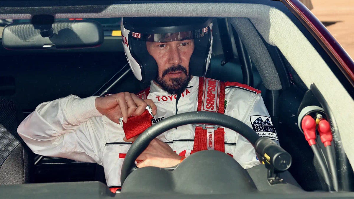 Keanu Reeves is Now a Race Car Driver | by Top Boss | Medium