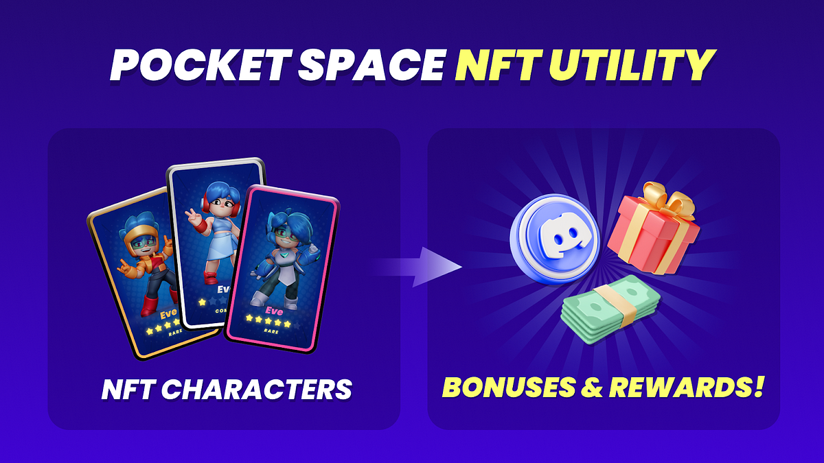 Pocket Space Character NFT Utility | by Pocket Space | Medium