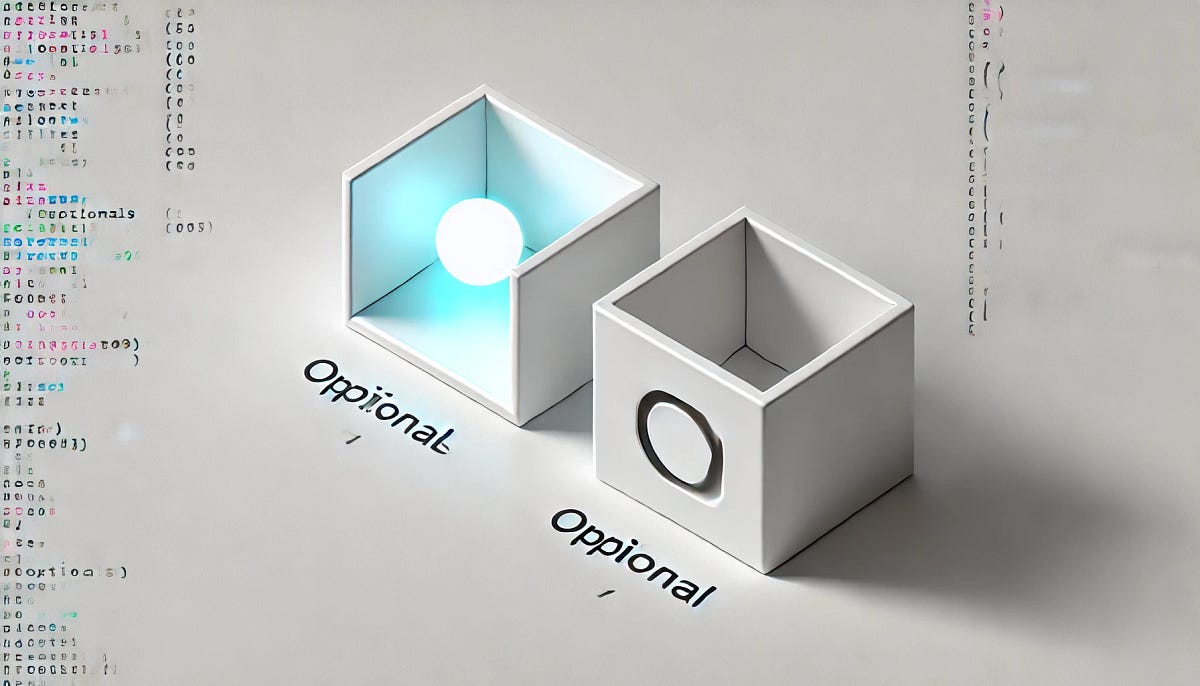 Create Your Own Optional | 3. Can you create your own optional in… | by ...