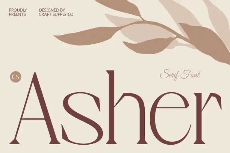 CS Asher Font | by audrey97 | Aug, 2024 | Medium