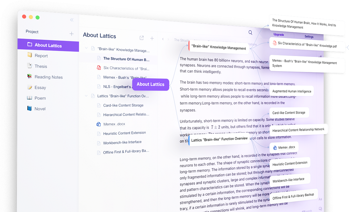 Building a Second Brain Using Lattics Note-Taking App | by Vinod Sharma ...
