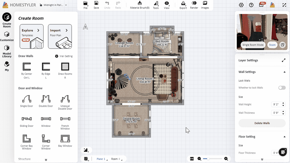 Homestyler Floor Planner: Design Dreams Unleashed | by Sifmm | Sep ...