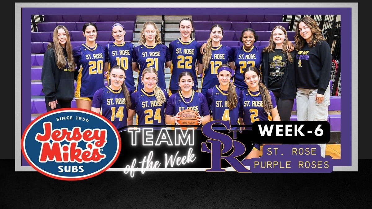 “SHORE CONFERENCE TEAM OF THE WEEK”- WEEK SIX: ST. ROSE PURPLE ROSES ...