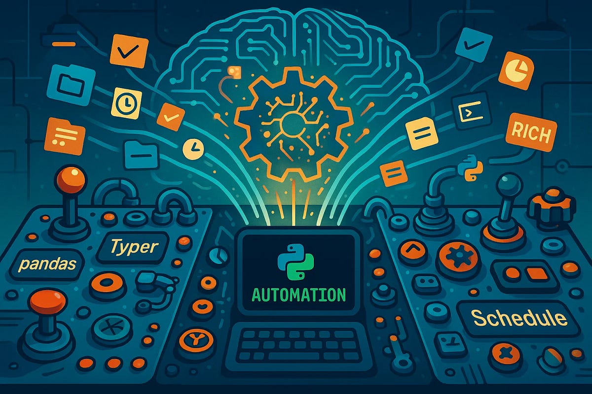 I Automated 90% of My Python Workflow — Here’s the Stack That Did It | by Zain Shoaib | Python ...