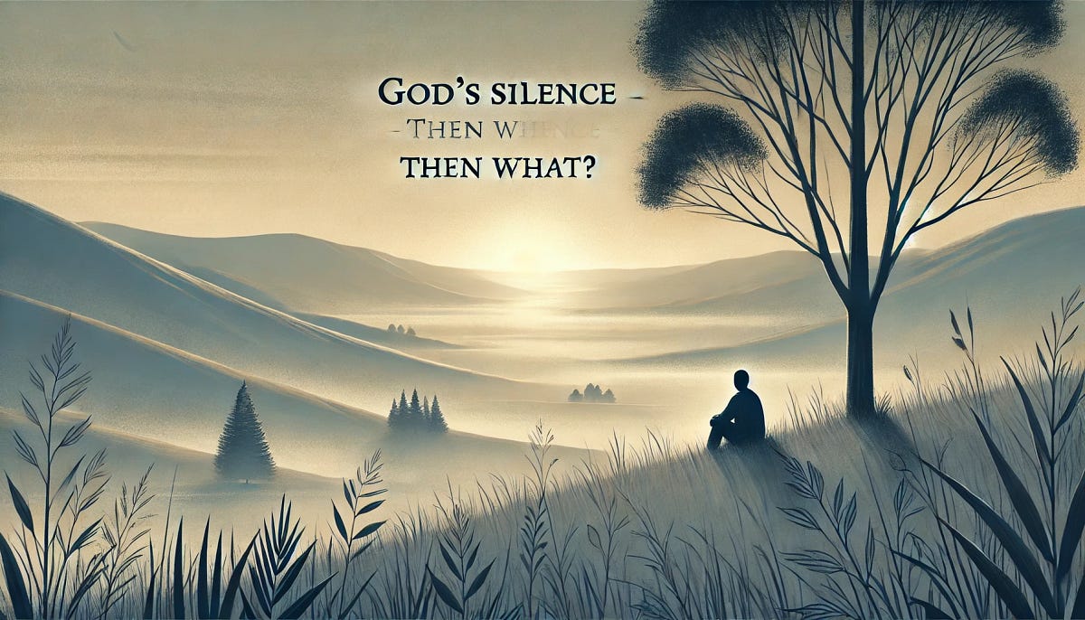 God’s Silence — Then What?. What if Heaven’s Quiet Is the Sound of ...