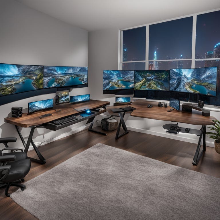 Double Gaming Desks | by Peter Testa | Jan, 2024 | Medium
