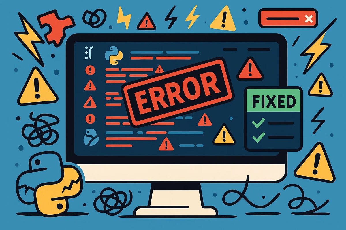Common Python Mistakes Developers Keep Making | by Zain Ahmad | Sep, 2025 | Python in Plain English