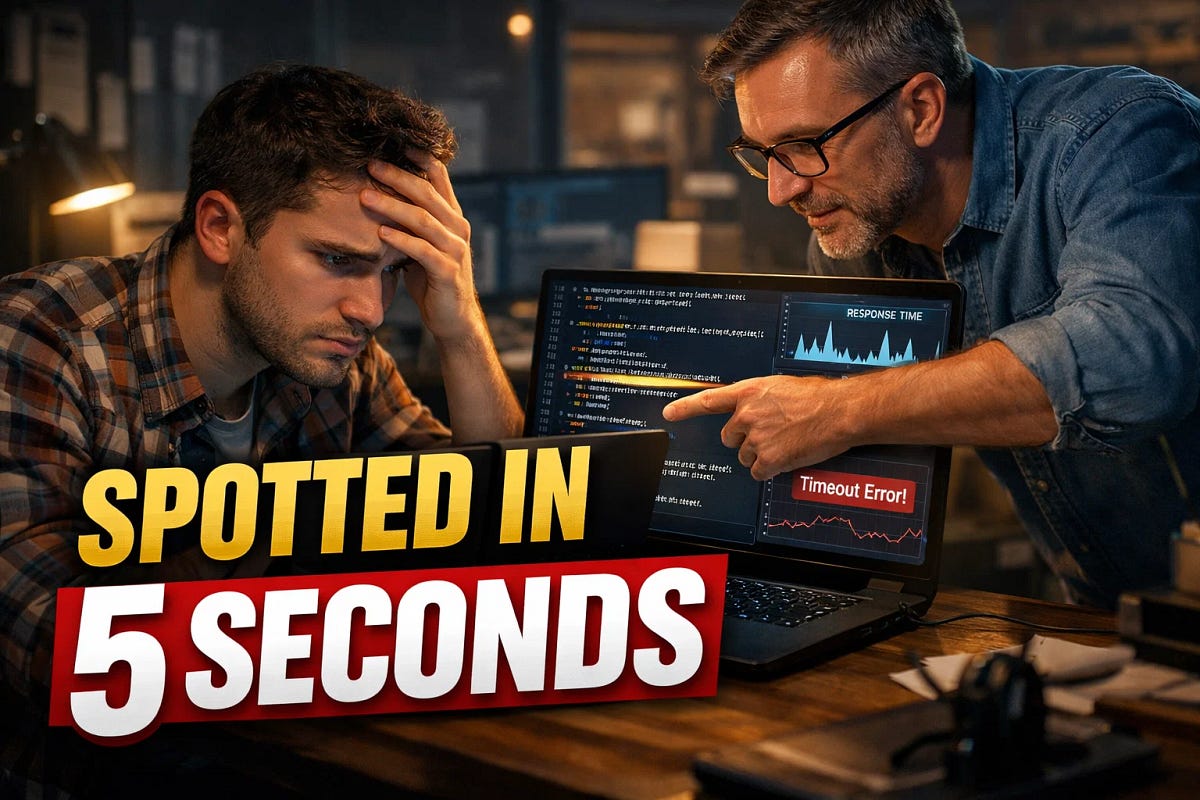 My Senior Dev Spotted the Bug in 5 Seconds. I Missed It for Weeks. | by ...