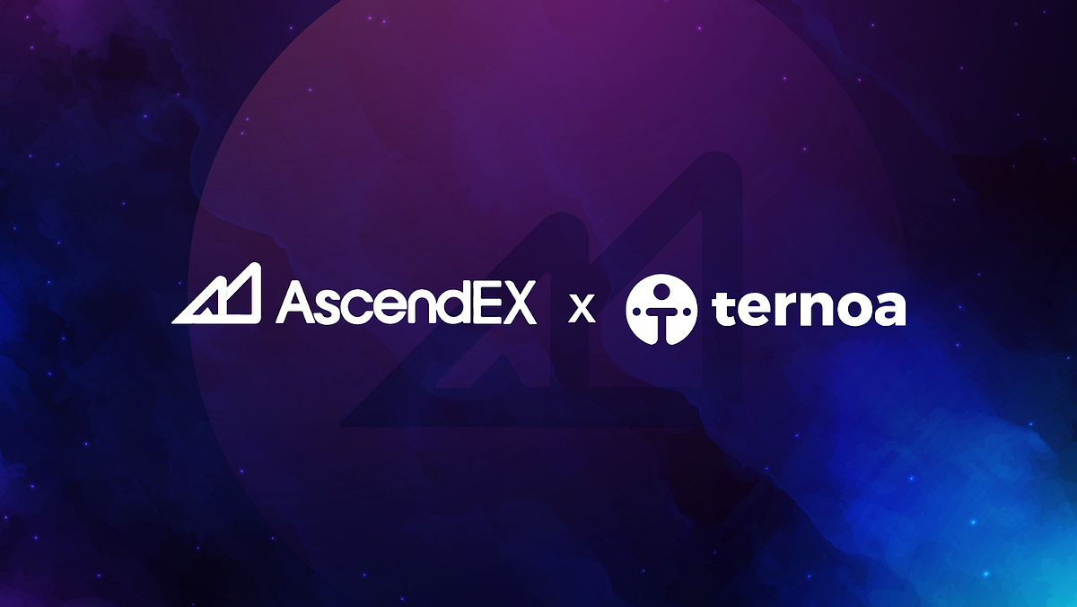 Ternoa’s Native Token $CAPS Listed on AscendEX Exchange | by Sachie Takahashi/高橋 幸枝 | Ternoa ...
