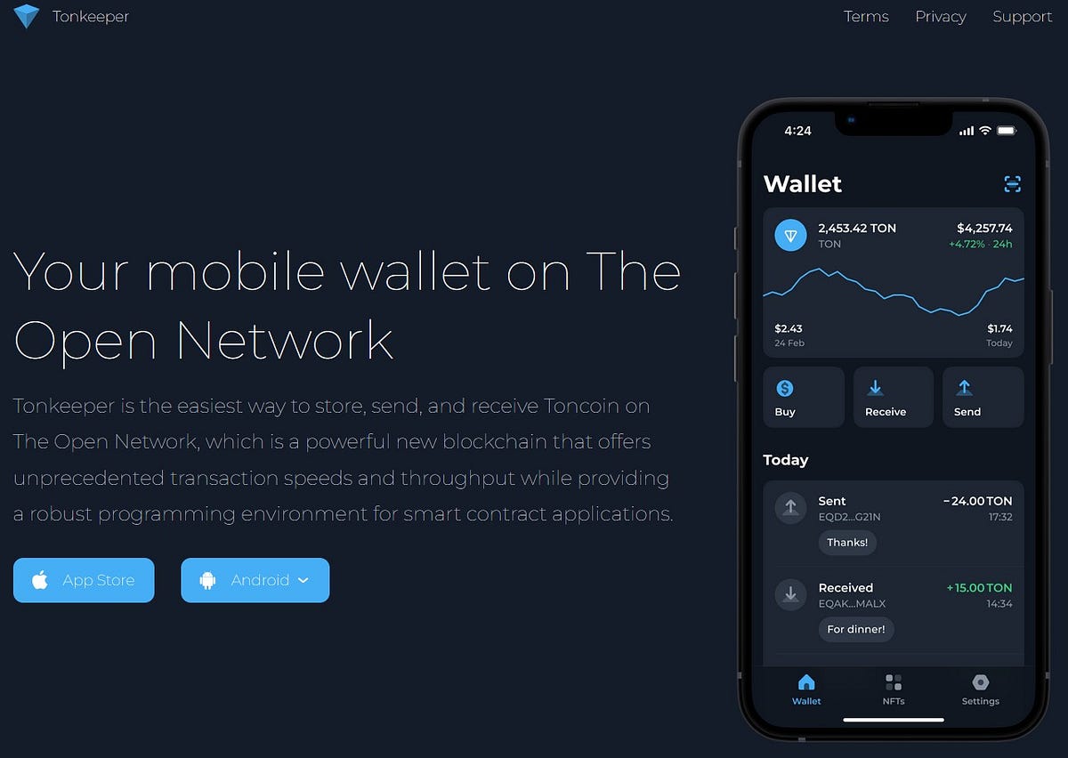 How to create a TON wallet?. TON is a fully decentralized layer-1… | by Juliette Pontoine | Itez ...