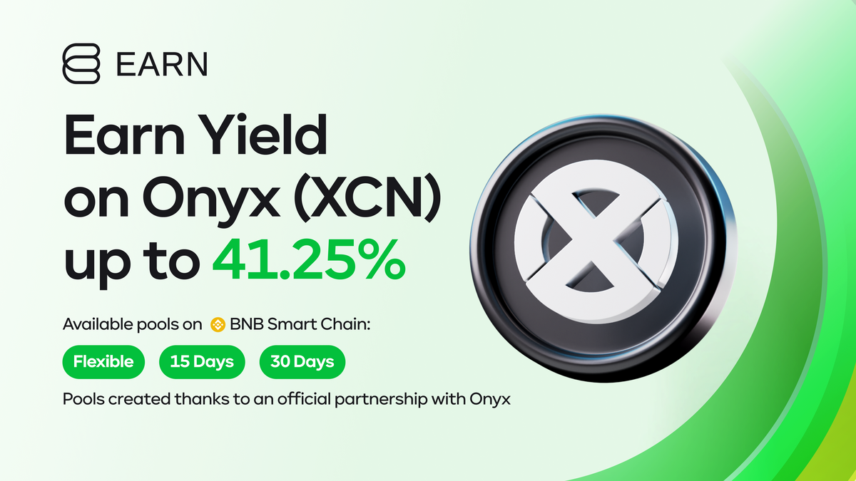 Onyx Protocol Partners with Earn Network and MyCointainer to Drive XCN Adoption on BNB Smart ...