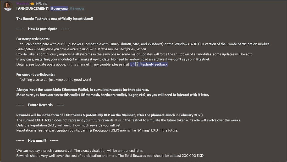 【激励测试网】Exorde节点运行教程 - Yechunhua - Medium