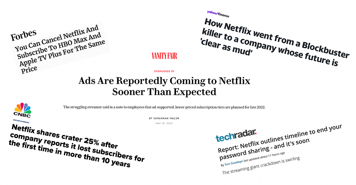 An Outsider’s View of the Problems That Netflix Faces | by Steven ...