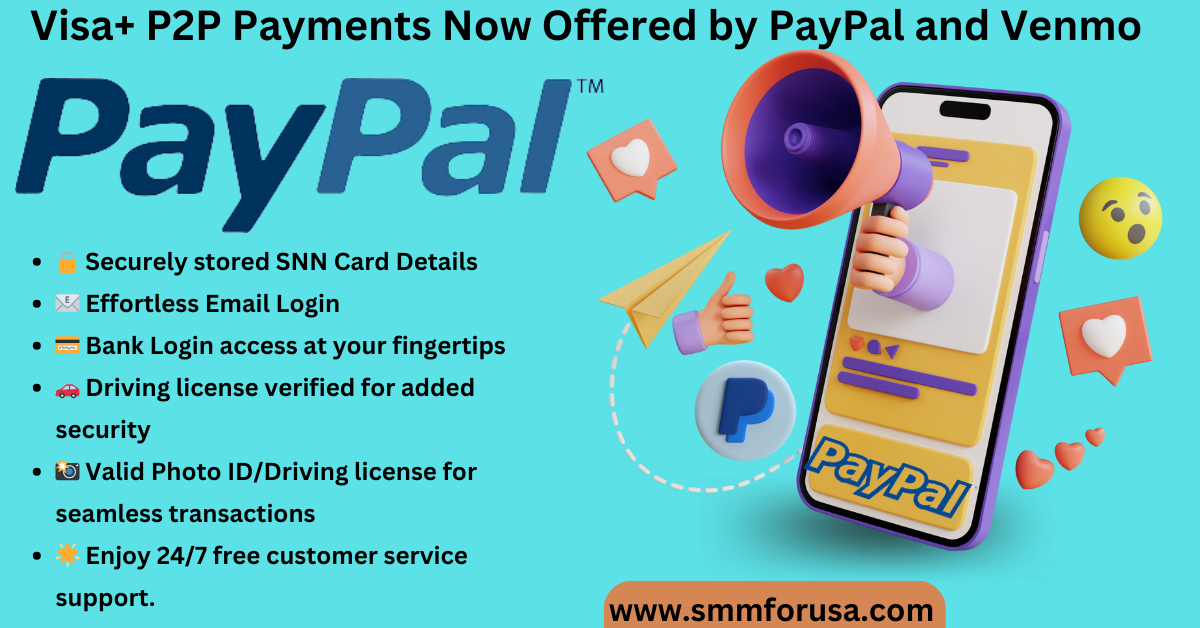 Visa+ P2P Payments Now Offered by PayPal | by buy linkedin accounts ...
