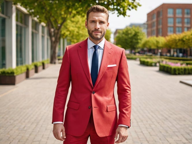 Red Suit Jacket Men | by Jack Kaufman | Medium