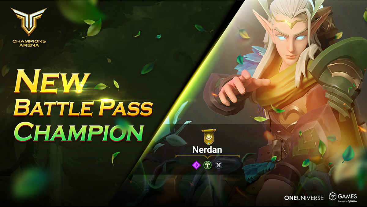 Introducing a New Battle Pass Champion | by Champions Arena | Gala Blog