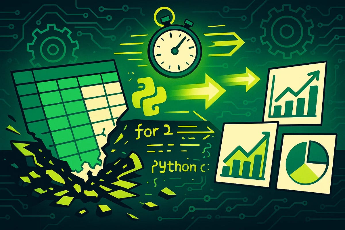 How I Use Python to Auto-Analyze Excel Files With 100,000+ Rows in Seconds | by Zain Ahmad ...