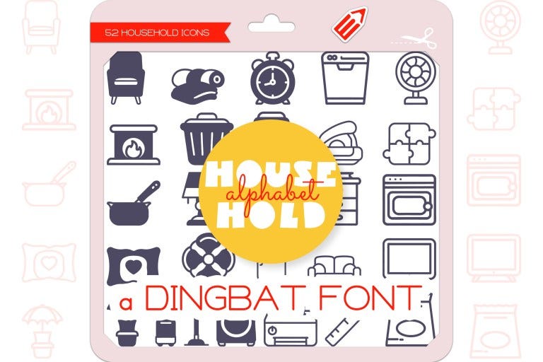 Household Alphabet Font | by Kaitooon | Sep, 2024 | Medium