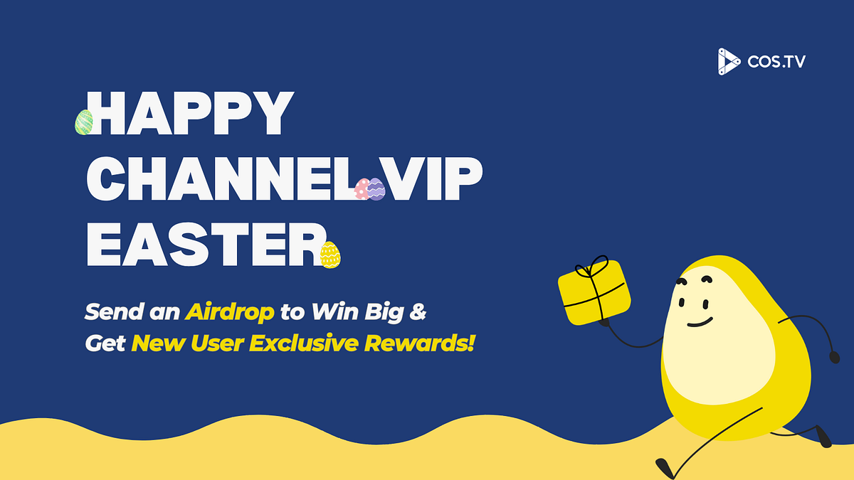 Happy Channel VIP Easter! 發送空投贏取大獎 & 新用戶首次交易送 100% 中獎抽獎券！ | by ...