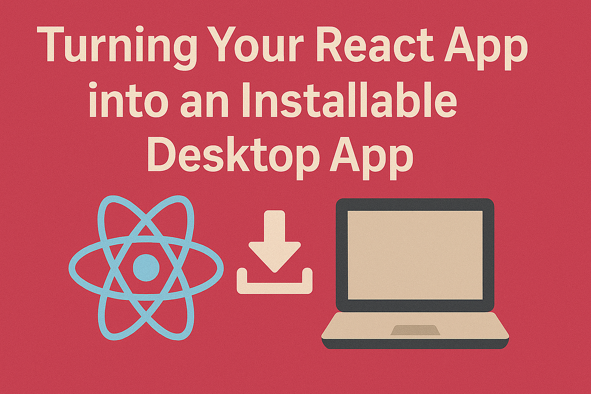 Turning Your React App into an Installable Desktop App | by CodeByUmar | JavaScript in Plain English