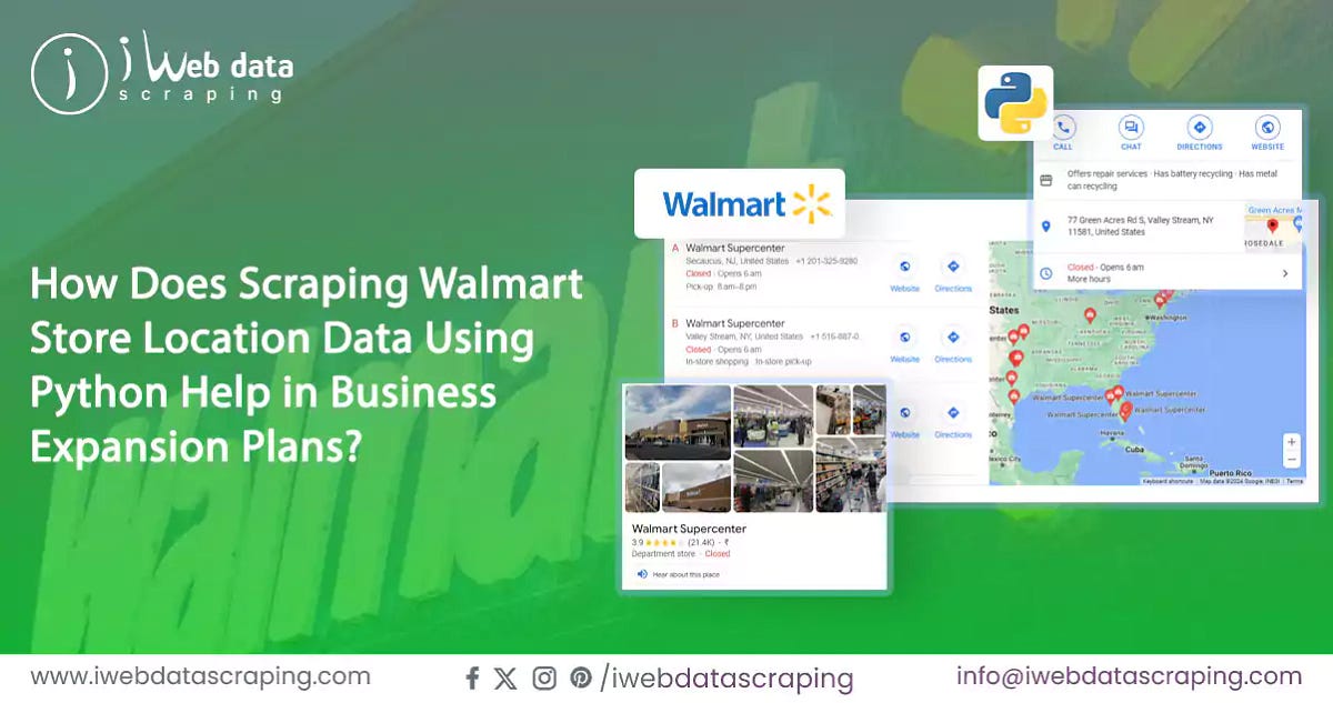 How Does Scraping Walmart Store Location Data Using Python Help in ...