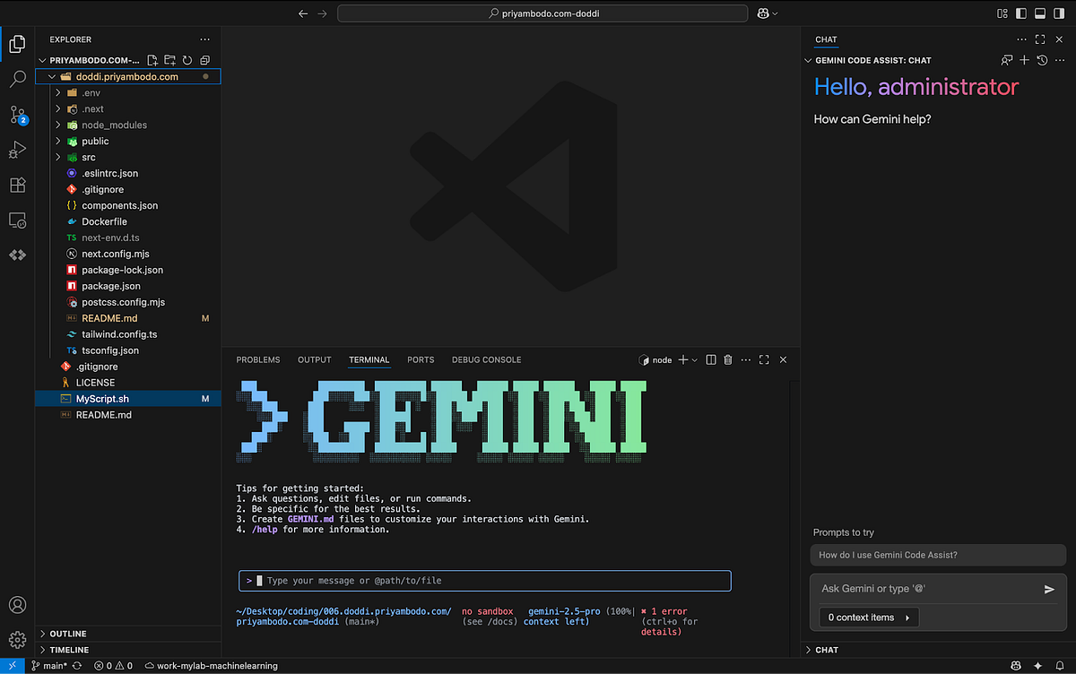 Is Your Terminal Ready for an AI Revolution? Use Google Gemini-CLI now! (Step by Step Tutorial ...