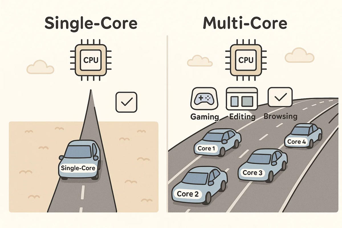 Single Core vs Multi Core Processor: What I Learned | Medium